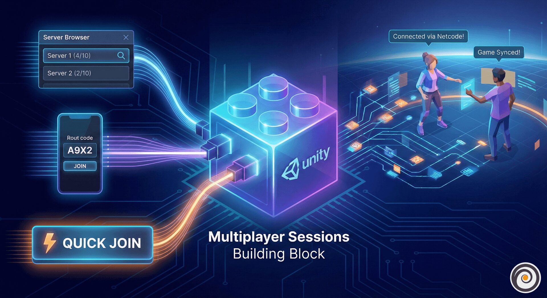 Unity Multiplayer Sessions Building Block: The Quick Start Guide - Omitram
